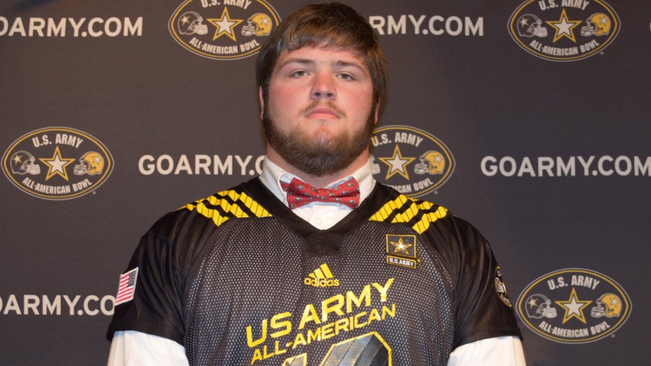 WATCH: Ben Cleveland an Army All-American