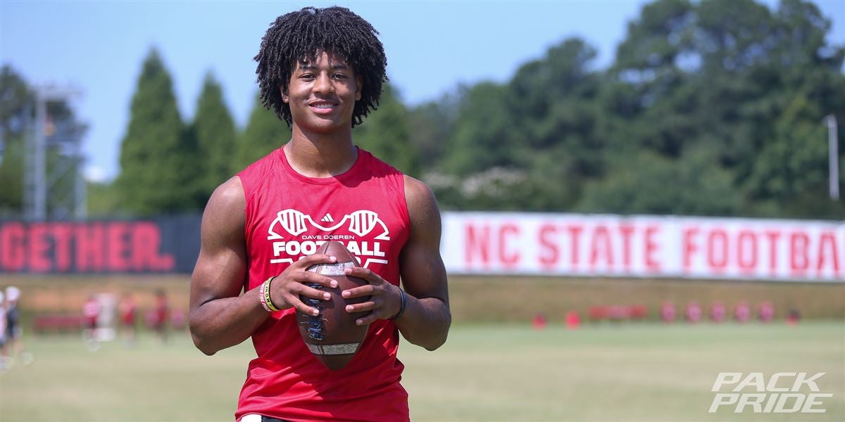 WATCH: 4-star QB Bryce Baker throws at NC State camp