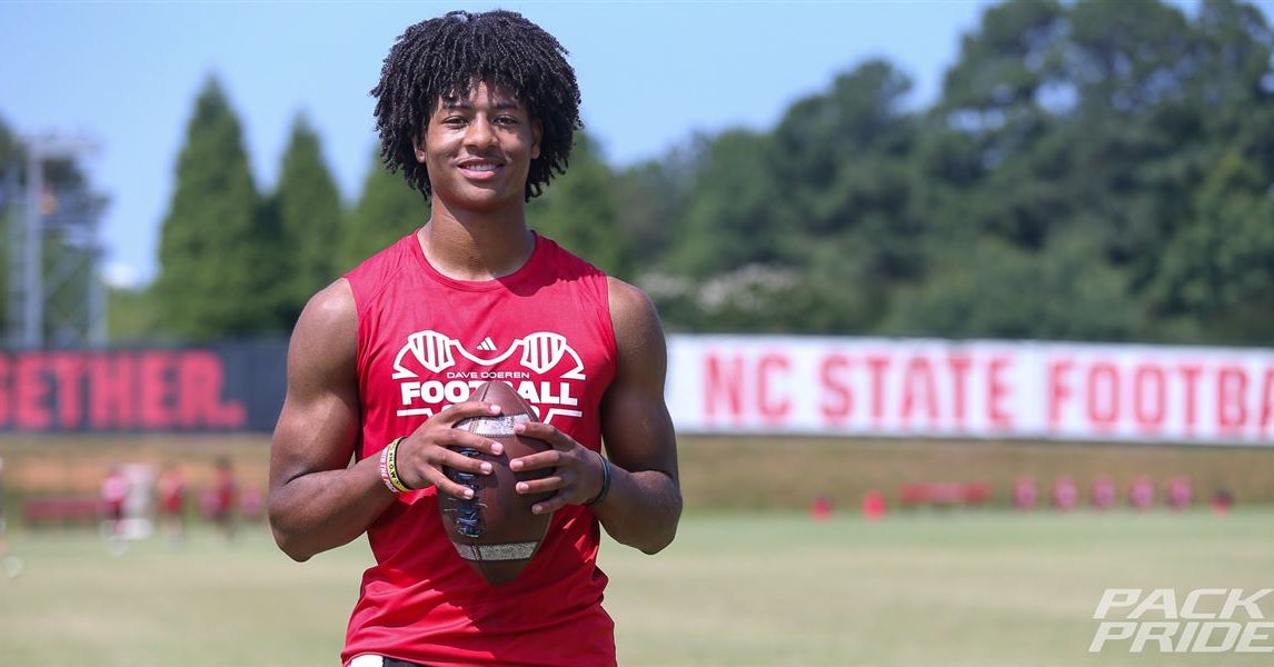 WATCH: 4-star QB Bryce Baker throws at NC State camp