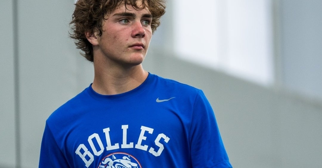 Sunday morning meeting; 2028 quarterback Luke Toland is ready to attack ...