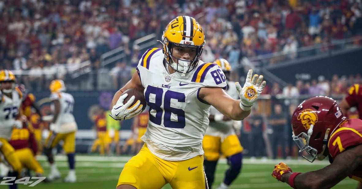 LSU tight end Mason Taylor declares for 2025 NFL draft
