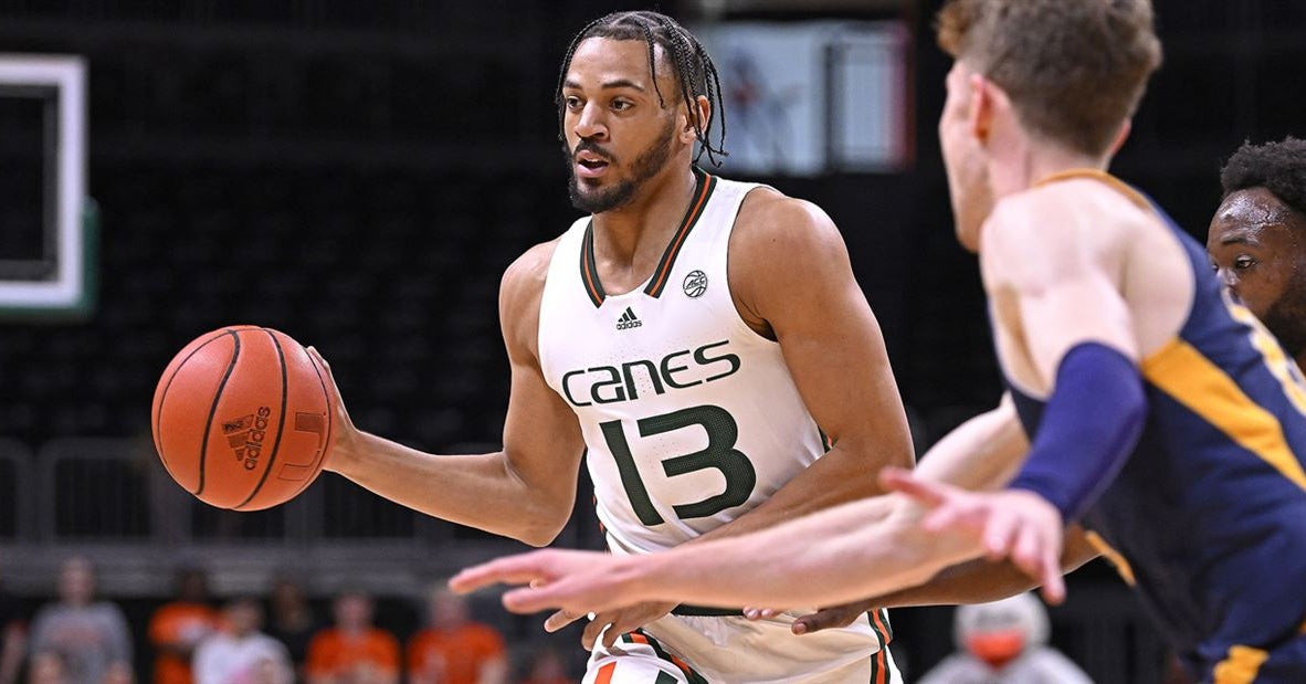 SG Jakai Robinson to the transfer portal after three seasons at Miami