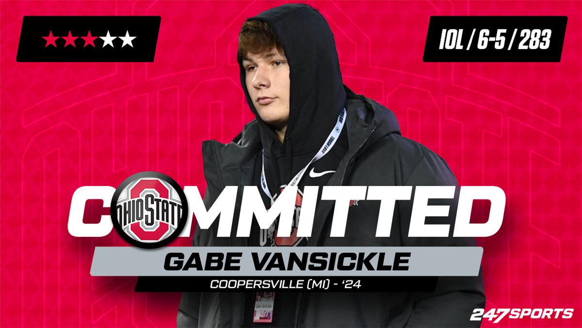O-lineman Gabe VanSickle commits to Ohio State, what the Buckeyes are ...