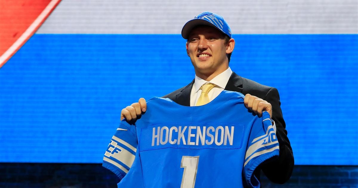 Detroit Lions rookie class reveals new jersey numbers