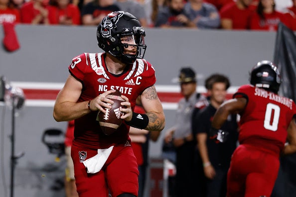 Devin Leary injury update: NC State QB 'day-to-day' with shoulder ...