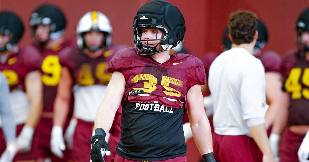 Gopher Football Media Day: LB Derik LeCaptain