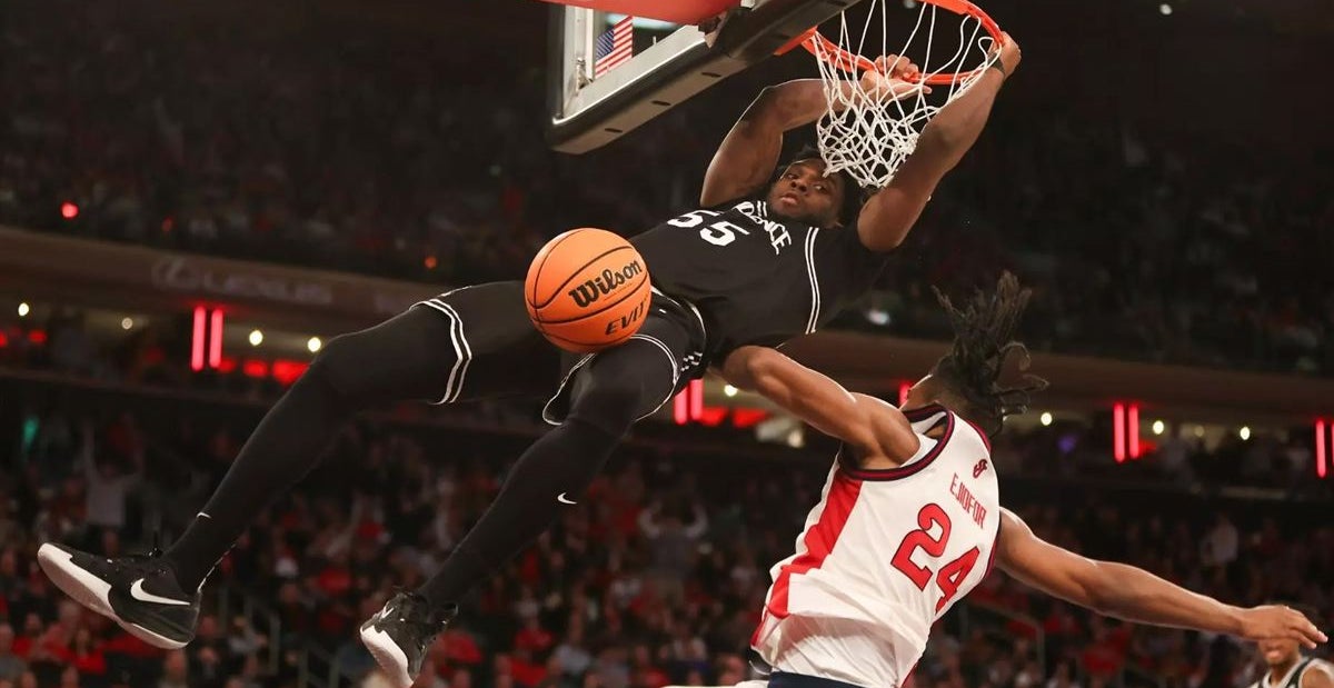 PROVIDENCE SCORES HUGE WIN WITH 77-71 COMEBACK AGAINST ST. JOHN'S AT MSG