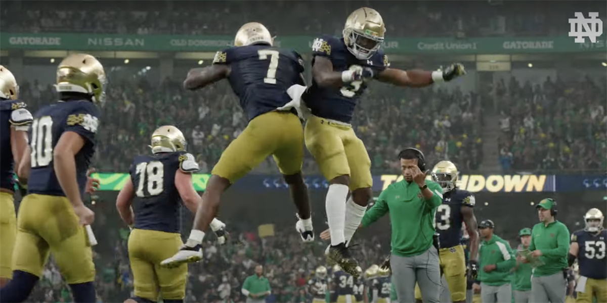 WATCH: Notre Dame Running Back Room is Loaded