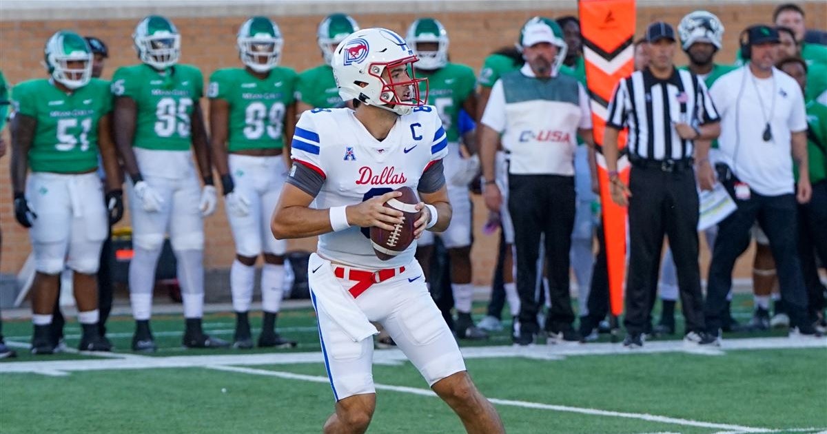 SMU QB Mordecai has another season opener to remember