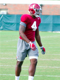 Second-year LB leads Tide in scrimmage production points