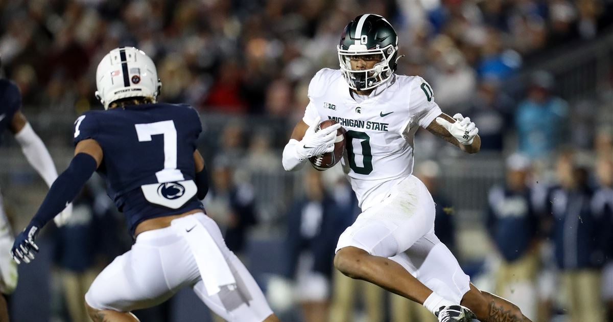 Michigan State WRs Jayden Reed, Keon Coleman named All-Big Ten