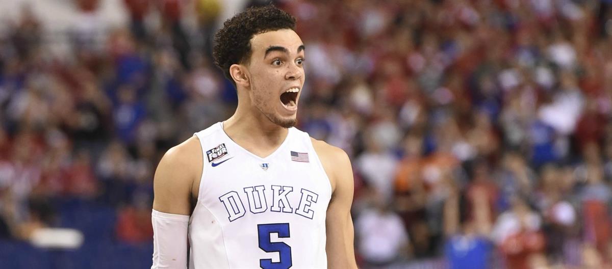 Tyus Jones reacts to brother Tre being drafted