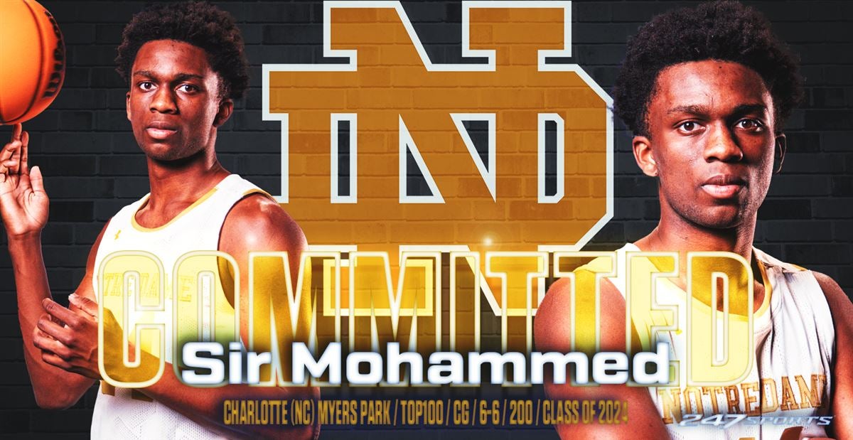 Four-Star CG Sir Mohammed Commits to Notre Dame Basketball