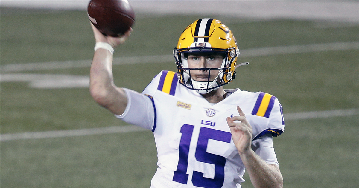 LSU football: Myles Brennan on QB competition vs. Jayden Daniels during ...
