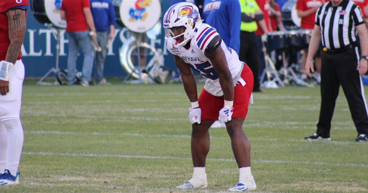 Why the KU football staff is 'fired up' about freshman RB Harry Stewart