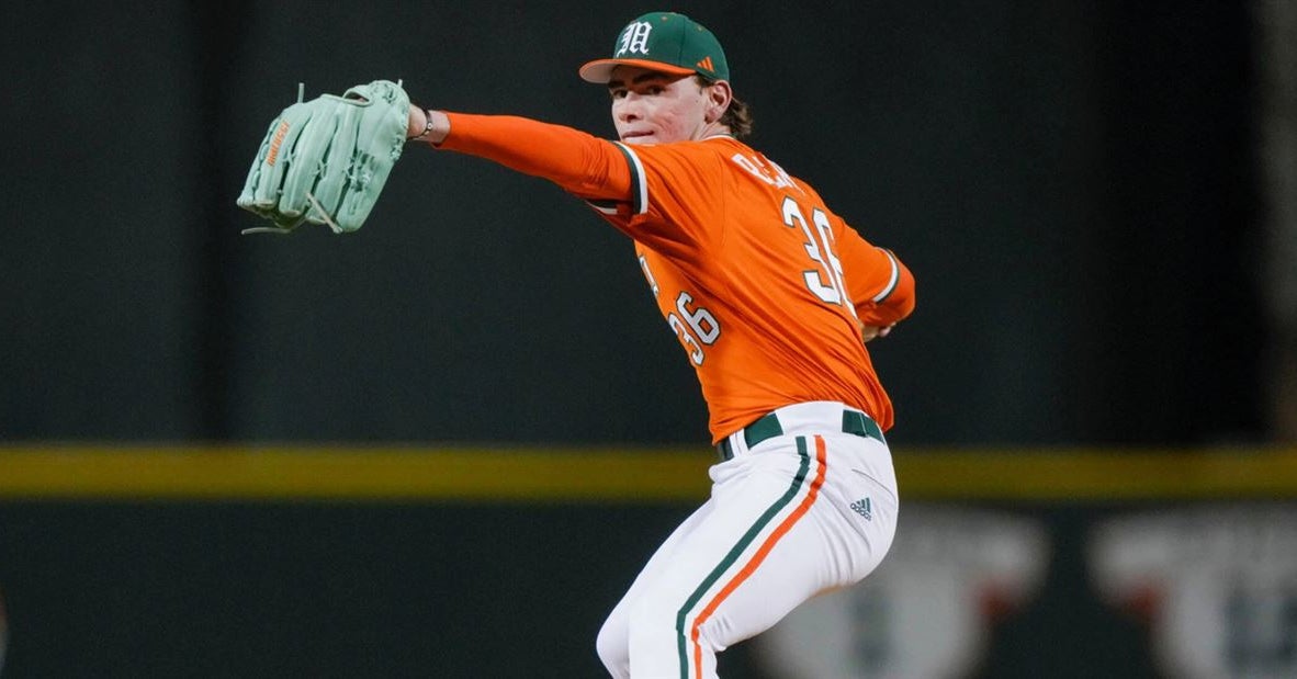 Nick Robert works 5 strong innings to lead Miami to 3-1 win over Princeton