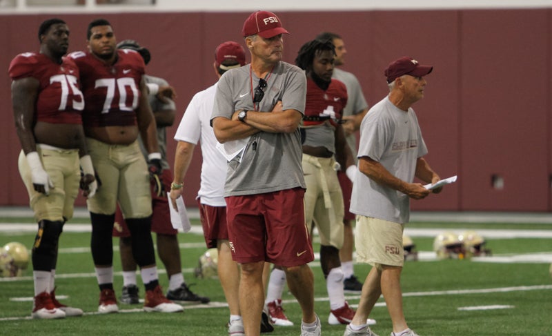 Photo Gallery: Offensive Line and Tight Ends