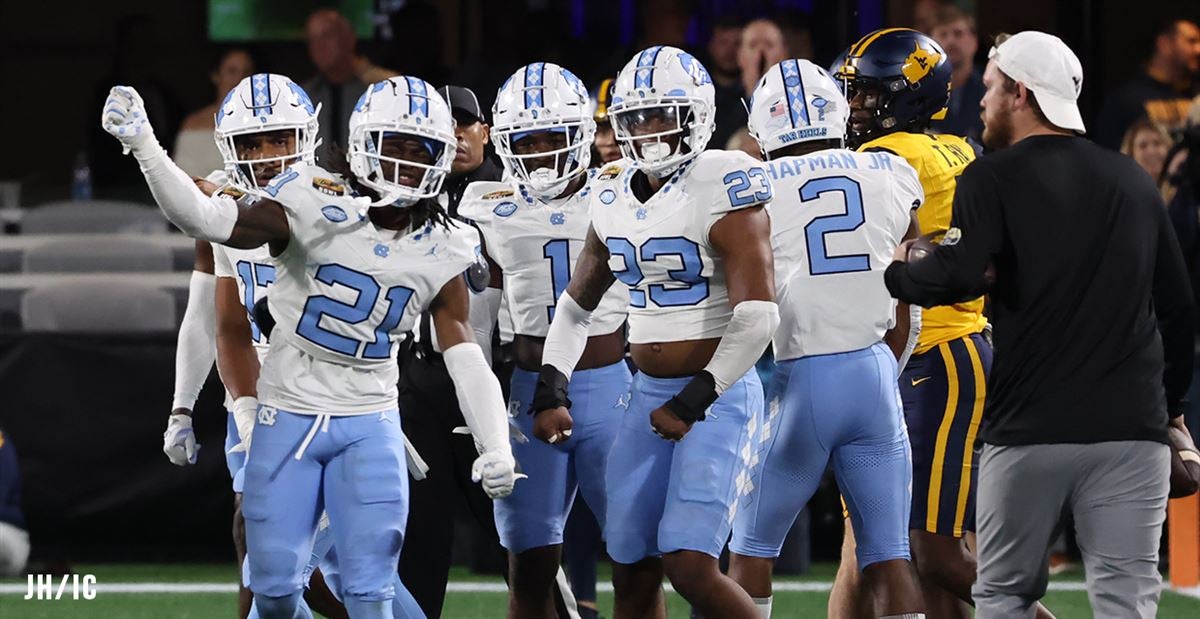 UNC Snap Counts vs. West Virginia