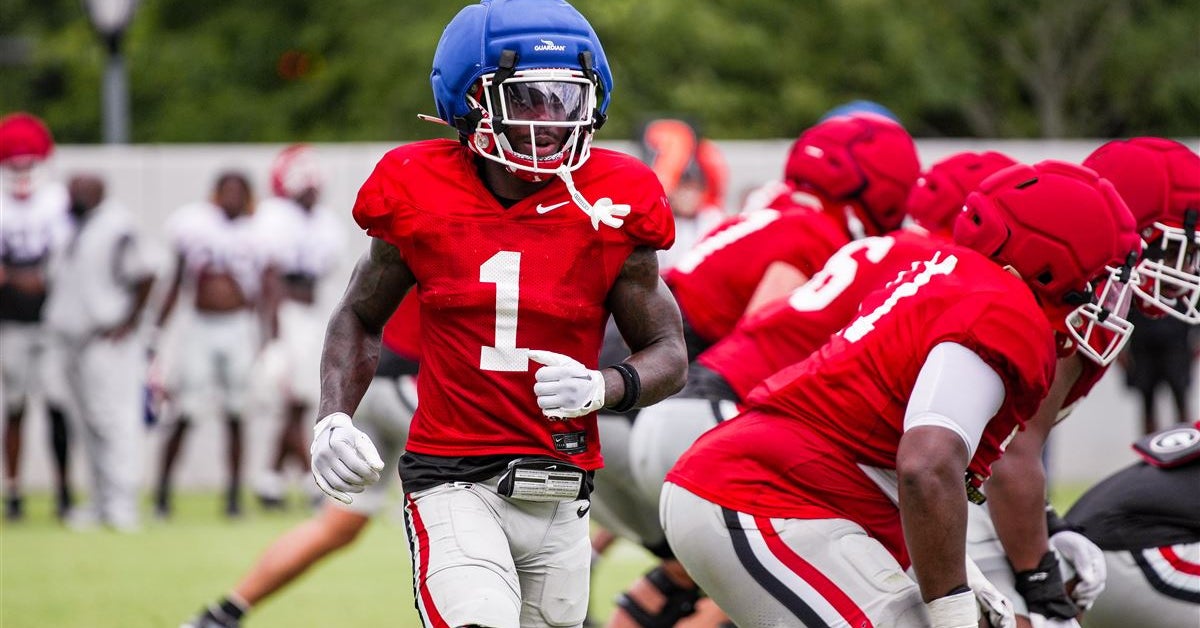 London Humphreys explains how Georgia's new receivers have settled in