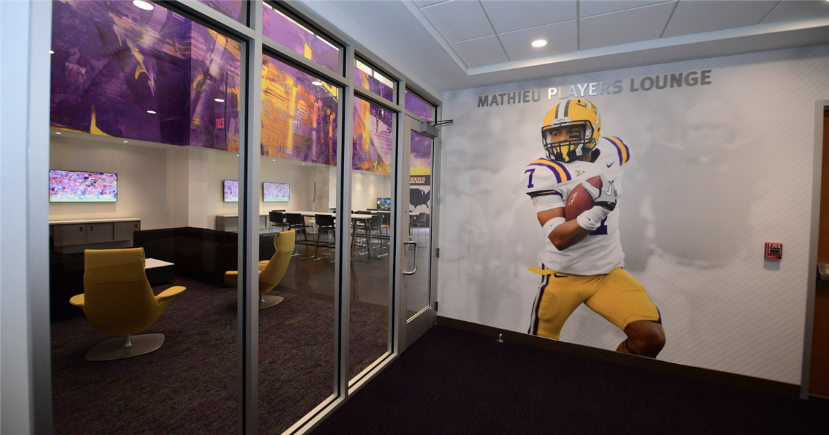LSU reveals "Mathieu Players Lounge"
