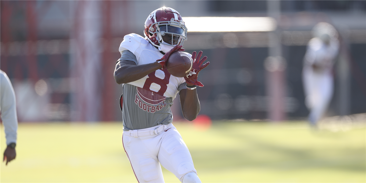 Alabama wide receiver Tyler Harrell enters NCAA transfer portal