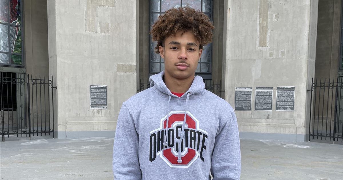 Buckeye WR target Kyion Grayes impressed with everything on Ohio State ...