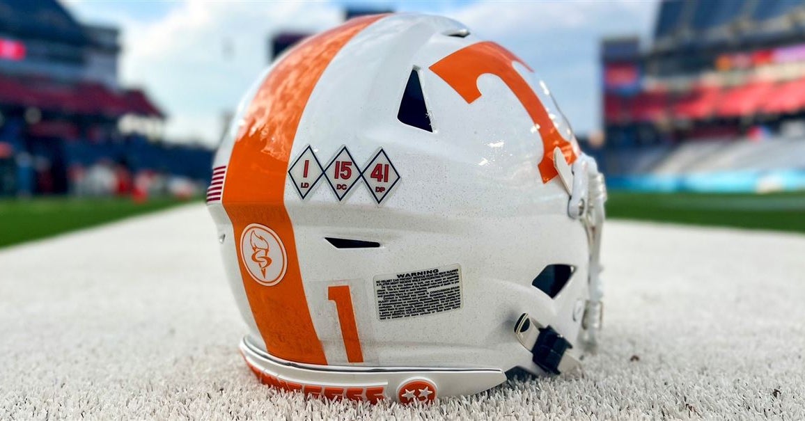 LOOK: Vols reveal helmet sticker honoring fallen Virginia players