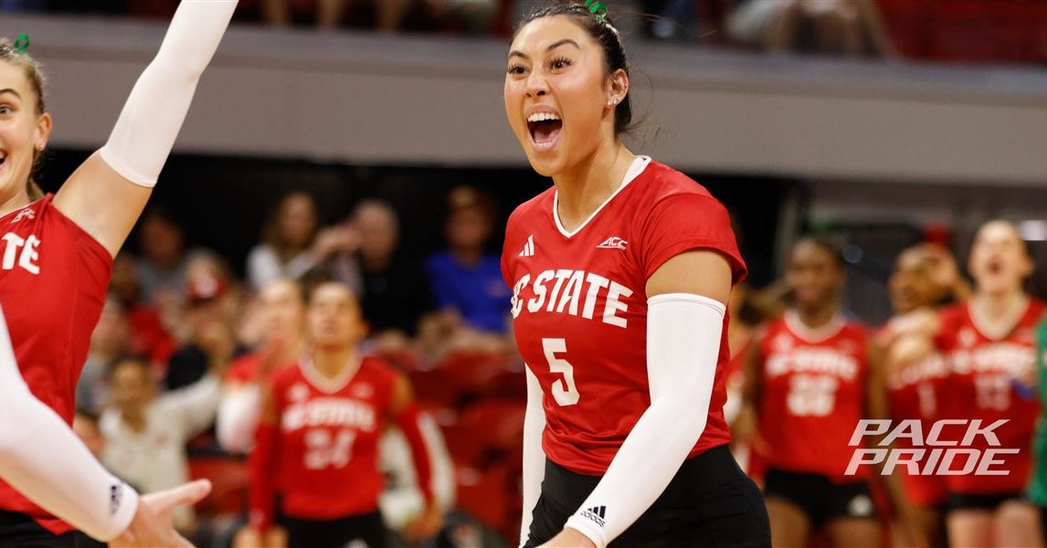 Photo Gallery: NC State Volleyball stuns No. 5 Louisville