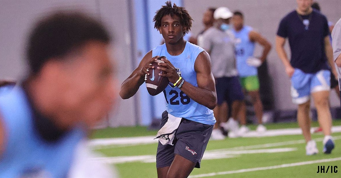 ICTV: UNC QB Pledge Conner Harrell Showtime Camp Clips