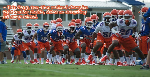 Inside Look: Tate Casey talks camp
