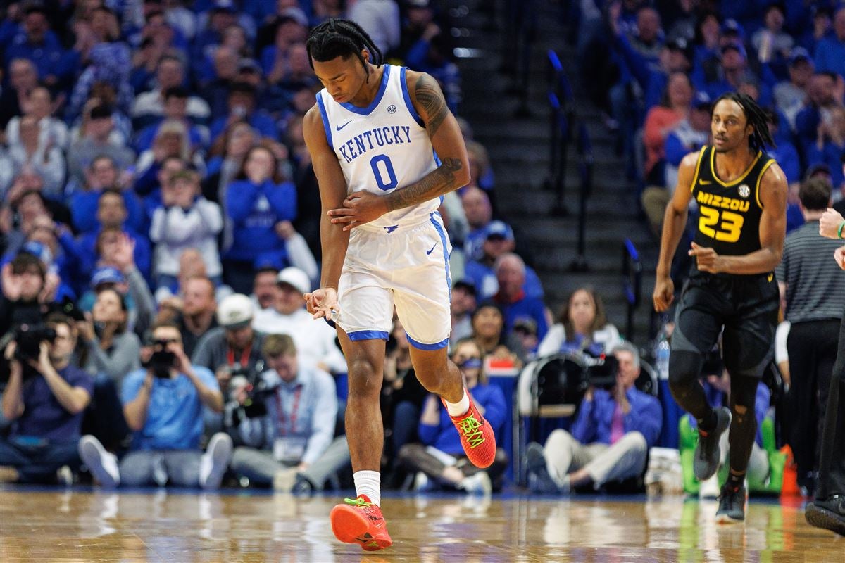 No. 6 Kentucky beats Missouri in SEC home opener