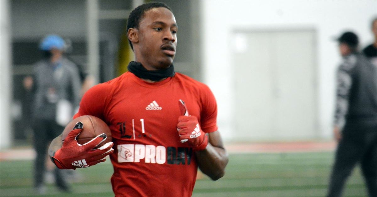 Speed, playmaking highlight Tutu Atwell's effort at Louisville's Pro Day
