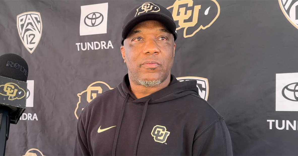 WATCH: Colorado coach Kevin Mathis updates his cornerbacks group in Boulder
