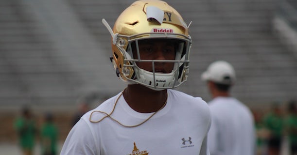 BREAKING: WR Jordan Pouncey commits to Notre Dame