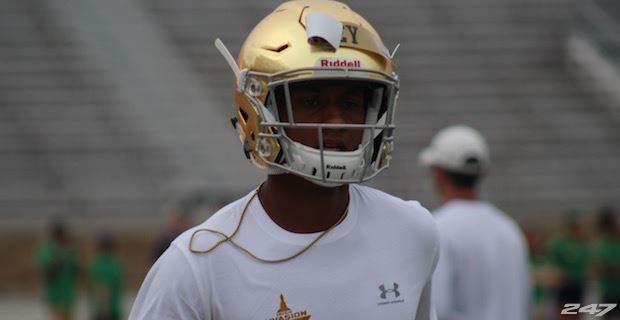 BREAKING: WR Jordan Pouncey commits to Notre Dame