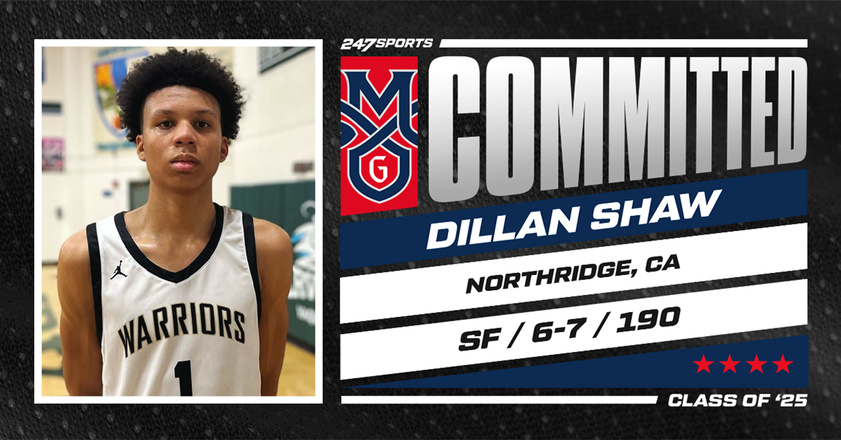 Four-star wing Dillan Shaw has committed to Saint Mary's on the ...