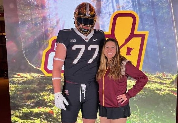 Minnesota OL commit Nathan Roy is headed to the All-American Bowl