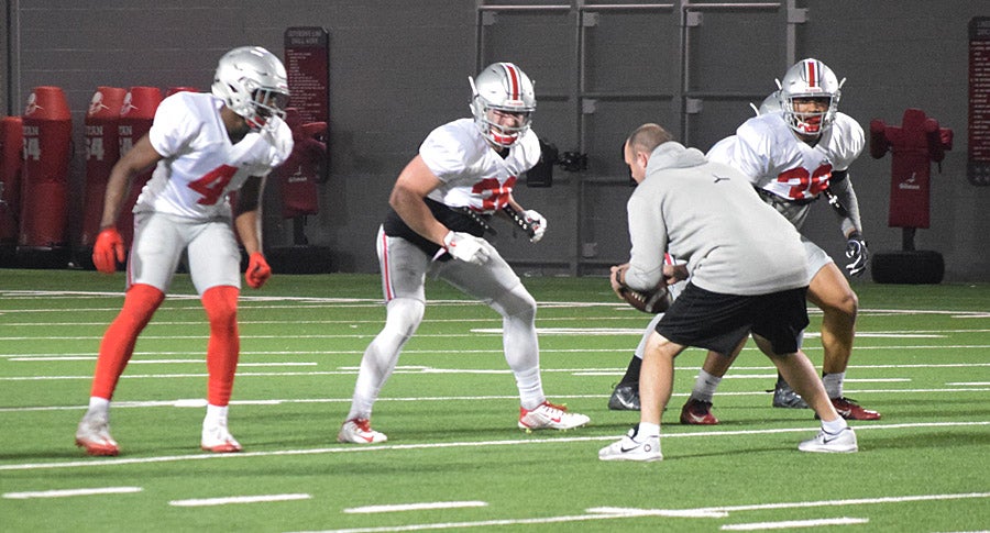 Photo Gallery: Ohio State's first full pads spring practice