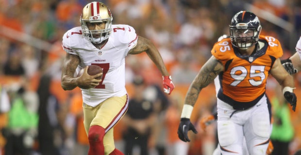Report: Broncos won't budge on offer for 49ers' Colin Kaepernick