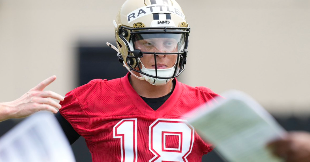 New Orleans Saints rookie QB Spencer Rattler shines on Day 1 of NFL ...