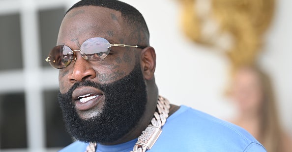 Rick Ross spotted at high school football game, watching son play for ...