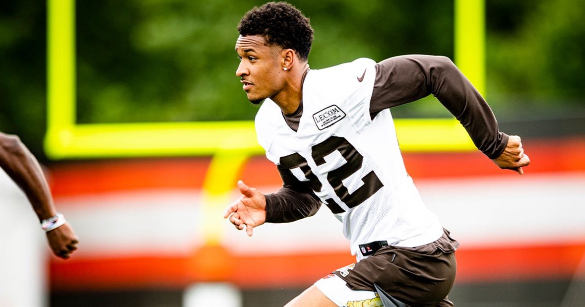 Browns rookie Grant Delpit carted off field at practice