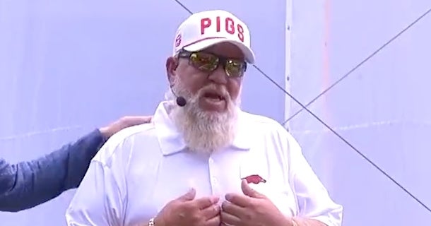 John Daly explains loyalty to Arkansas Razorbacks