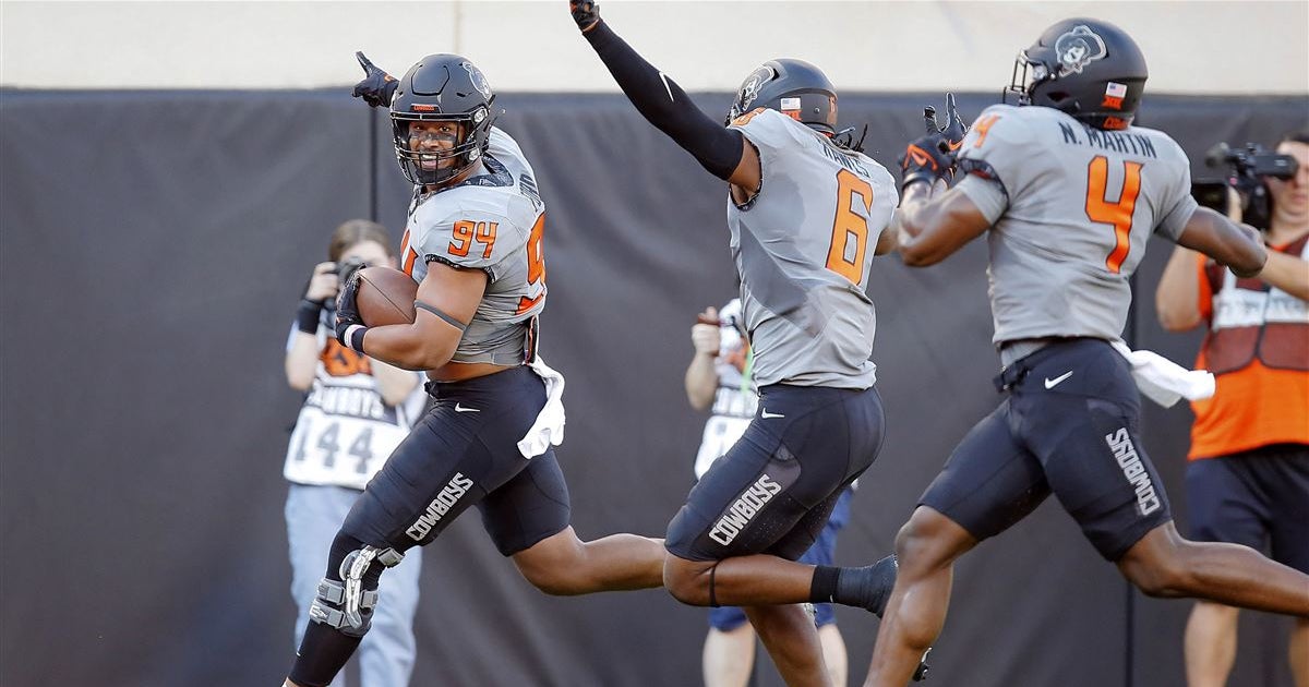 Oklahoma State DE Trace Ford named Big 12 Special Teams Player of the Week