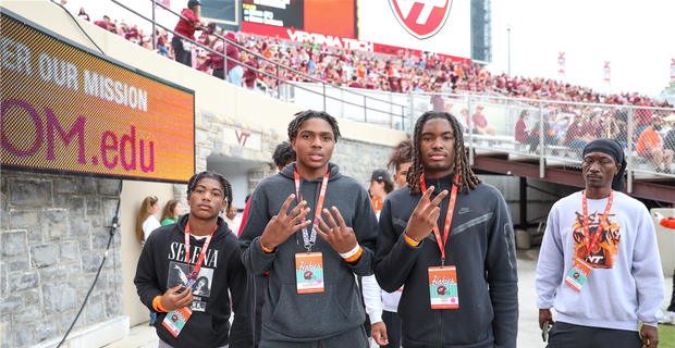 Photos: Recruits Who Attended Virginia Tech's Homecoming Game