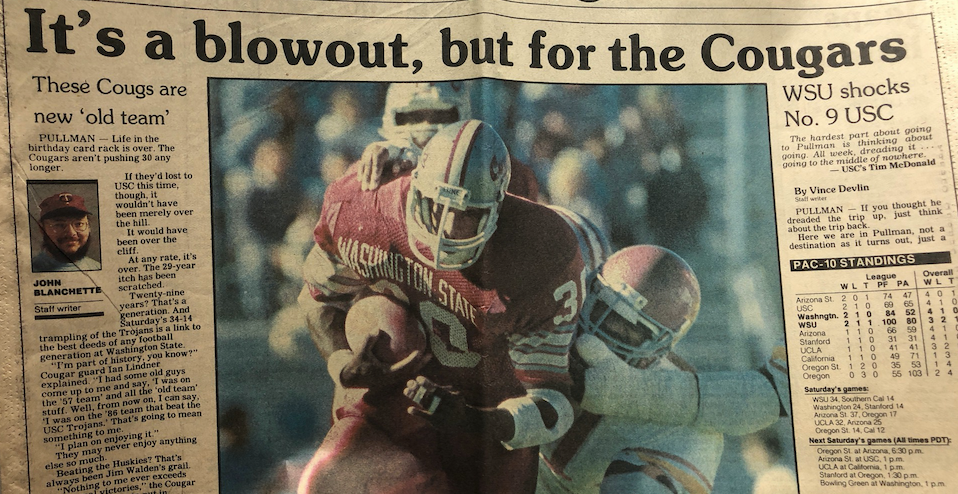 WSU lore vs. USC: Ed Blount recounts shocking end to SC's reign