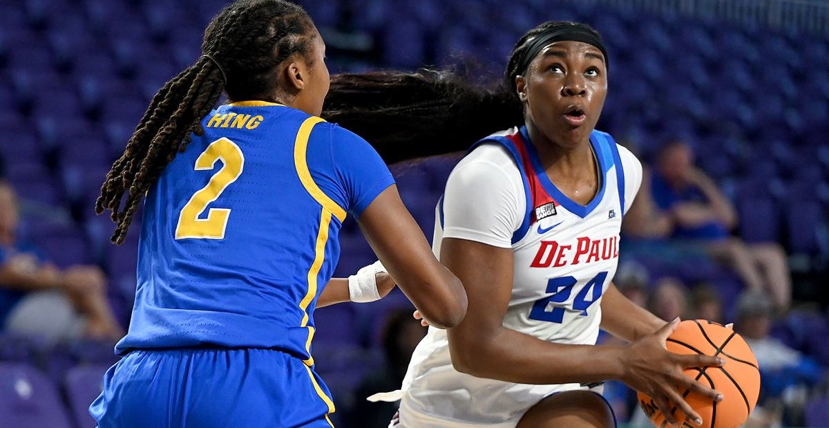 DePaul Women Handle Hoyas