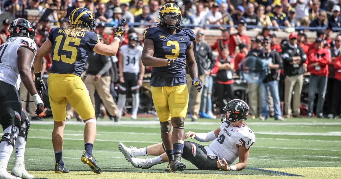 Rashan Gary's sharpie message sets tone for U-M's defensive line