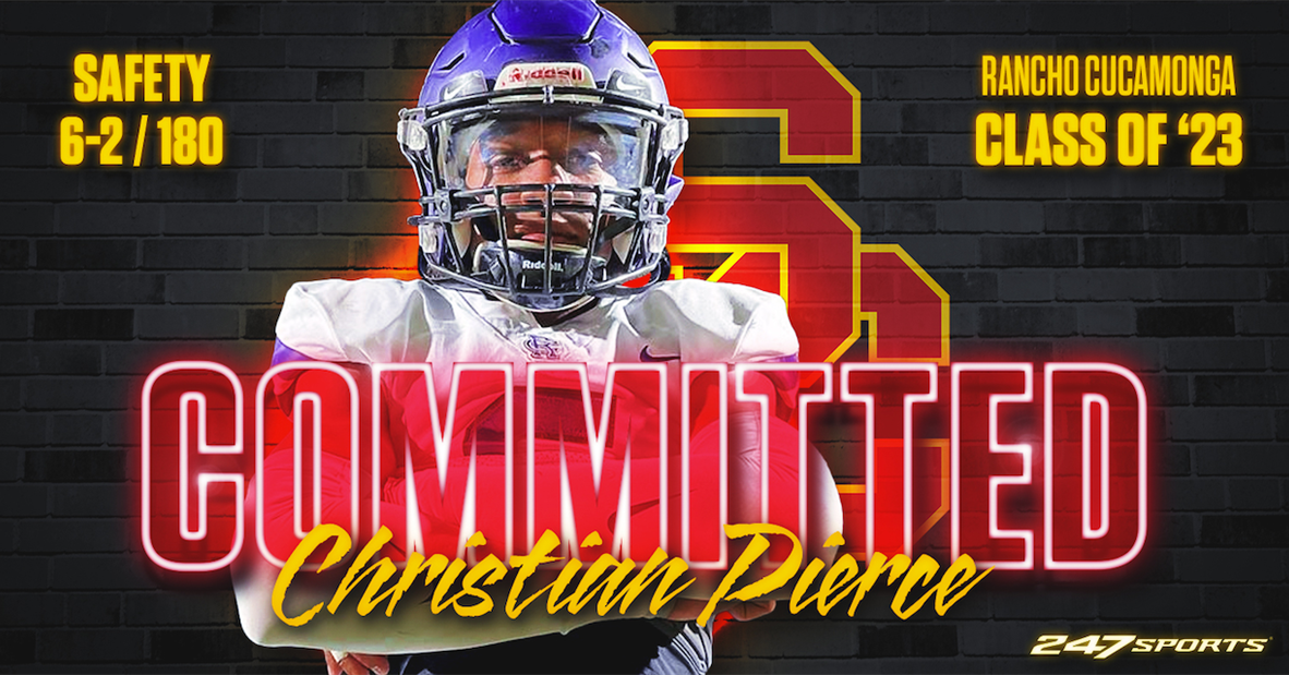 Christian Pierce breaks down his commitment to USC