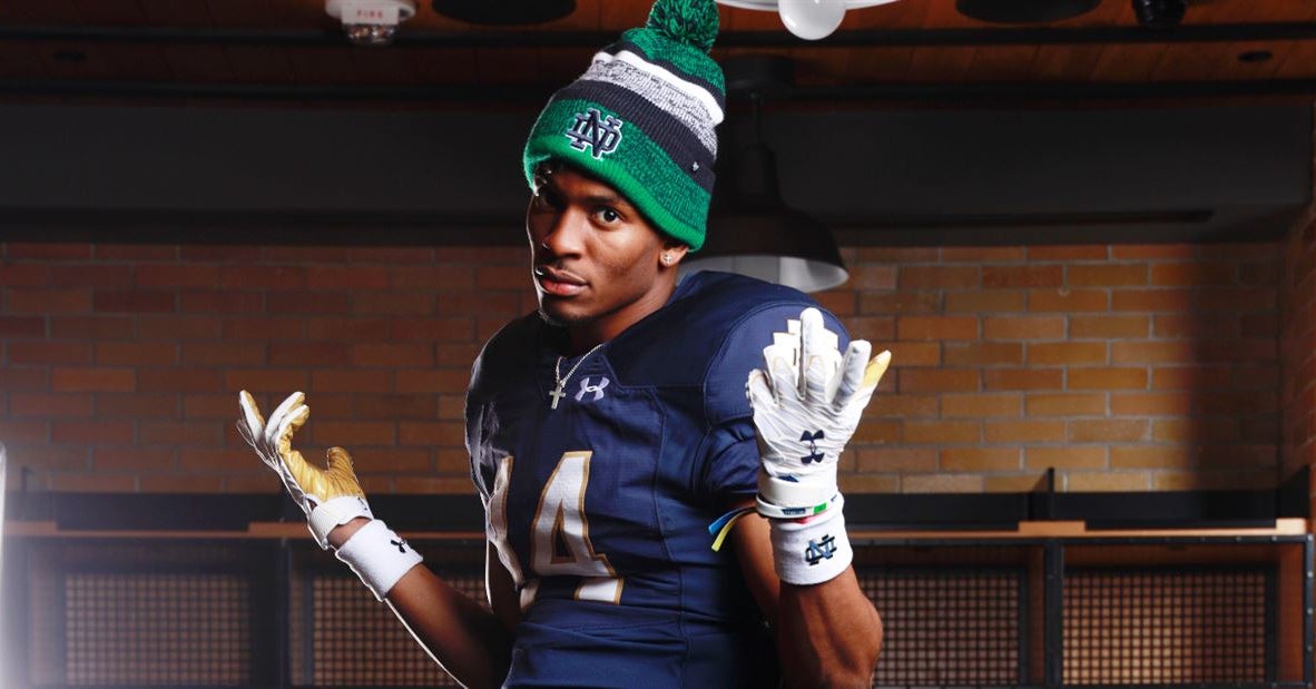 Under Armour All-America Check-In Interview: Notre Dame WR Signee ...